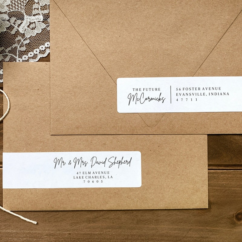 Diy Address Labels - Etsy