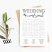 Printable Bridal Shower Word Search Game, Bridal Shower Game, Wedding ...