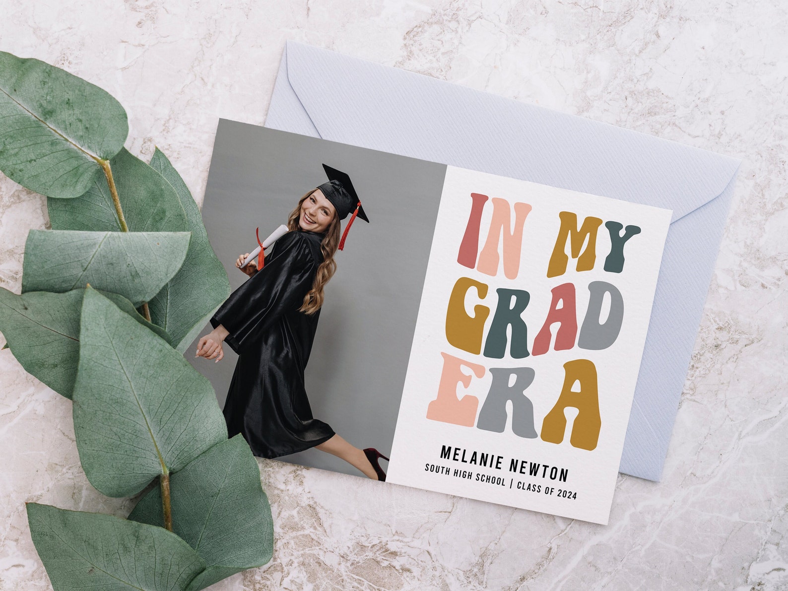 In My Grad Era Graduation Announcement Template, Graduation Era ...