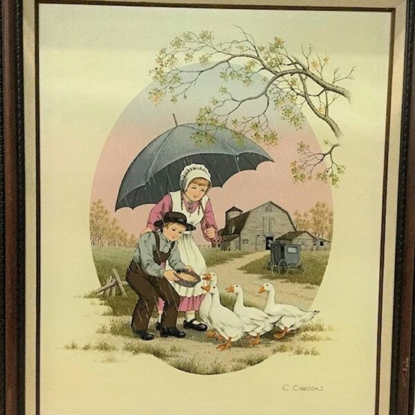 C Carson Painting - Etsy