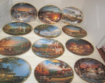 Terry Redlin Plates - Etsy