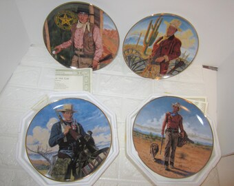 John Wayne Plates - Etsy