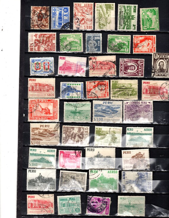 Peru Stamps Collections