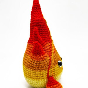 Fire Sprite Crochet Pattern: Amigurumi Flame Toy (PDF Tutorial) - Etsy