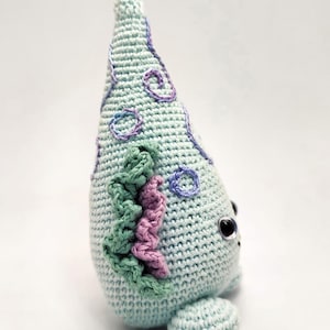 Water Sprite Crochet Pattern: Amigurumi Sea Animal Toy (PDF Tutorial ...
