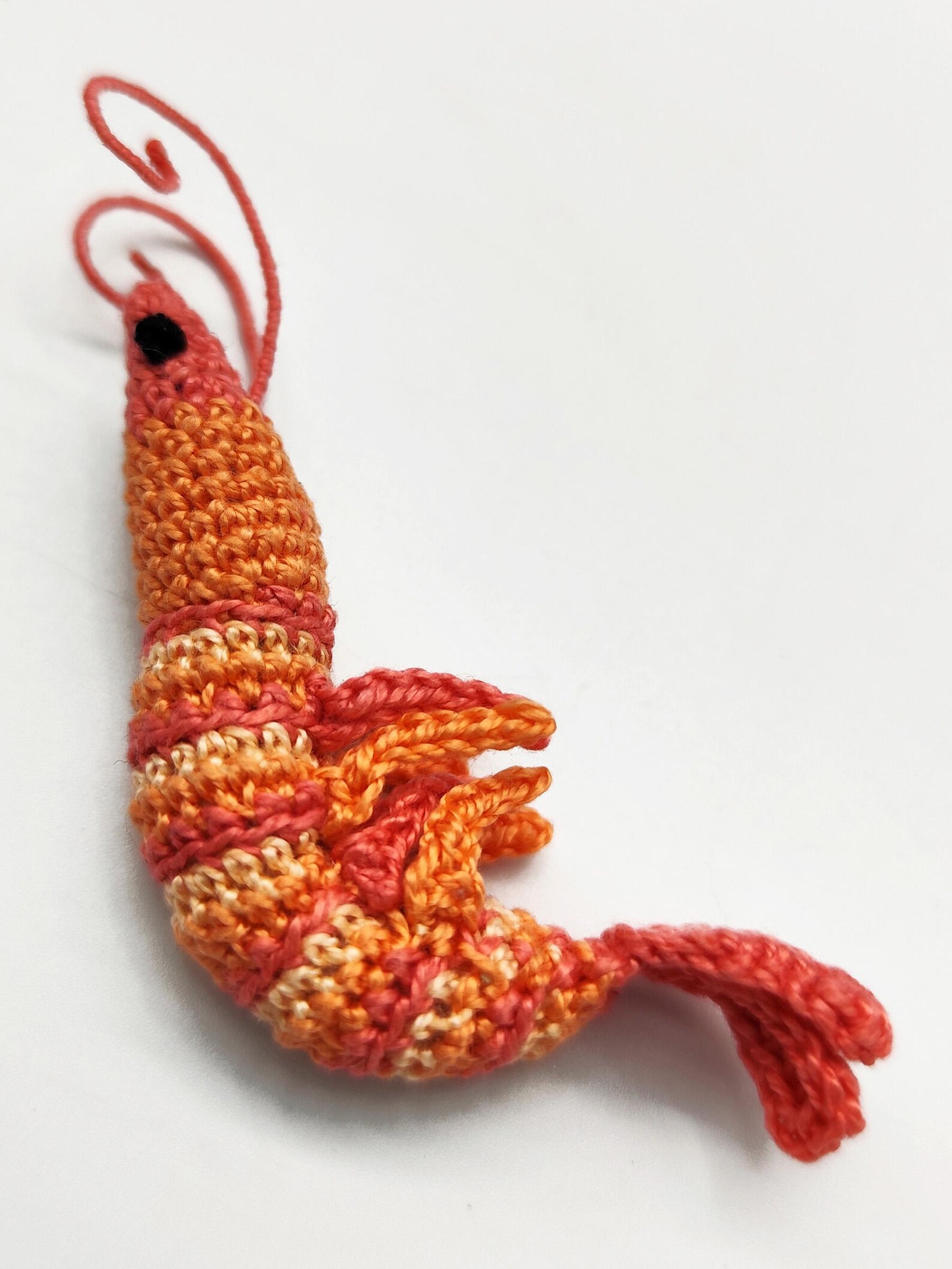 Shrimp Crochet Pattern: Amigurumi Hair Clip or Toy (PDF Download) - Etsy