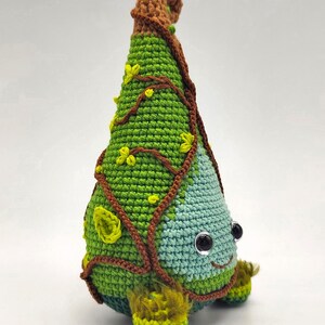 Earth Sprite Crochet Pattern, PDF Tutorial, Crochet Wood Spirit, Earth ...