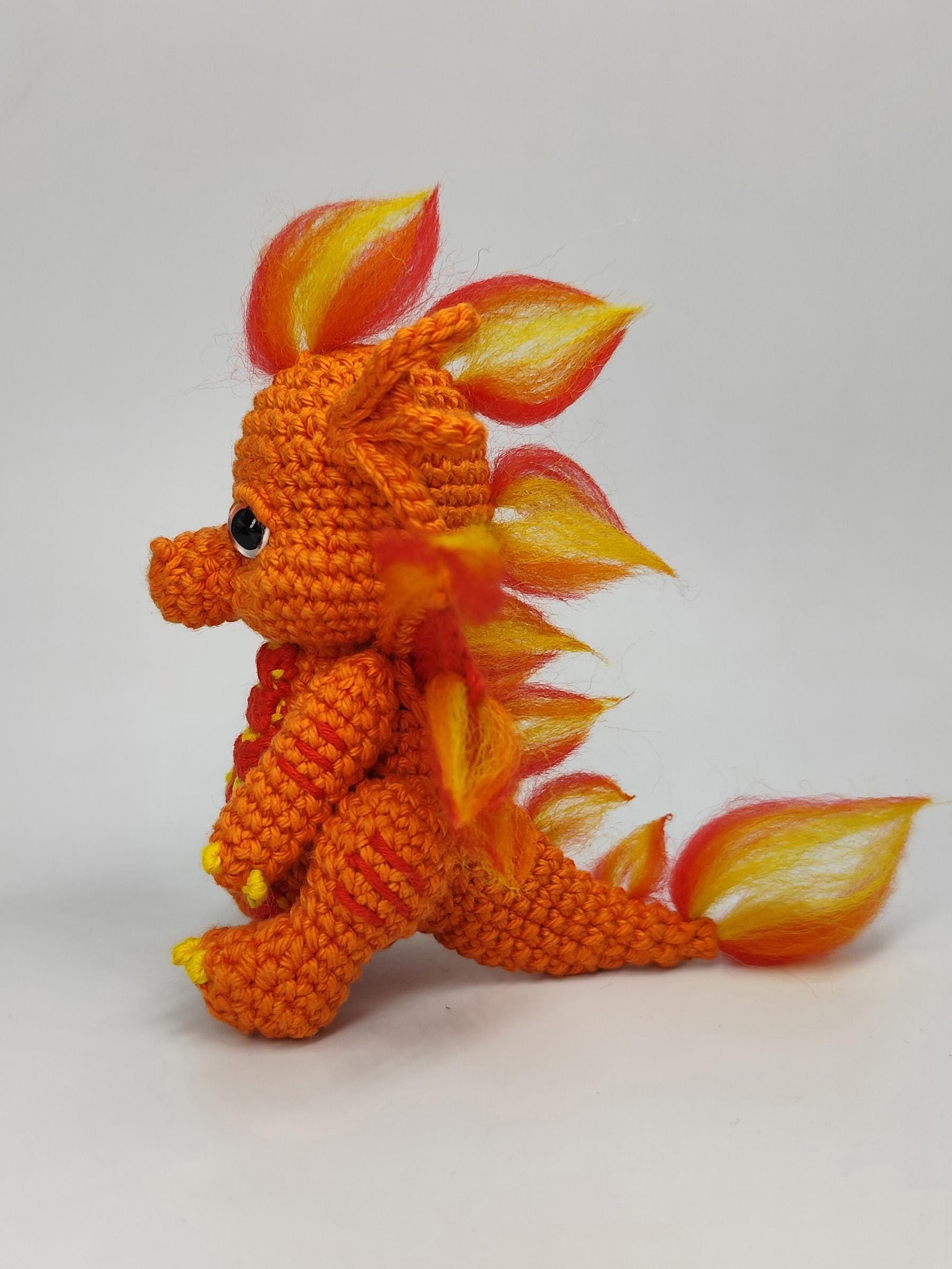 Elemental Baby Dragons Crochet Pattern, 4in1, Hatching Dinosaur ...