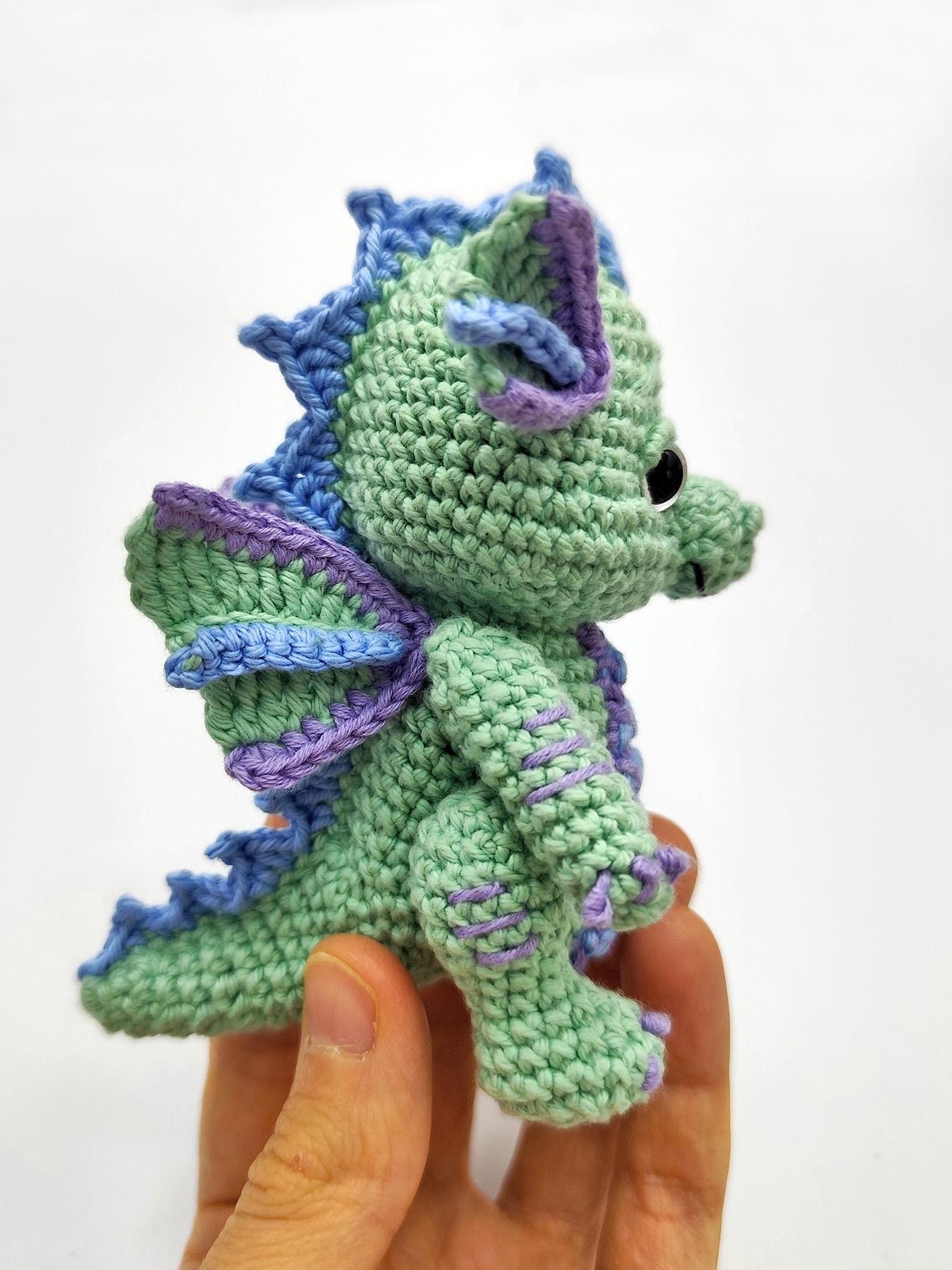 Elemental Baby Dragons Crochet Pattern, 4in1, Hatching Dinosaur ...