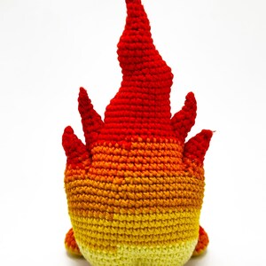 Fire Sprite Crochet Pattern: Amigurumi Flame Toy (PDF Tutorial) - Etsy