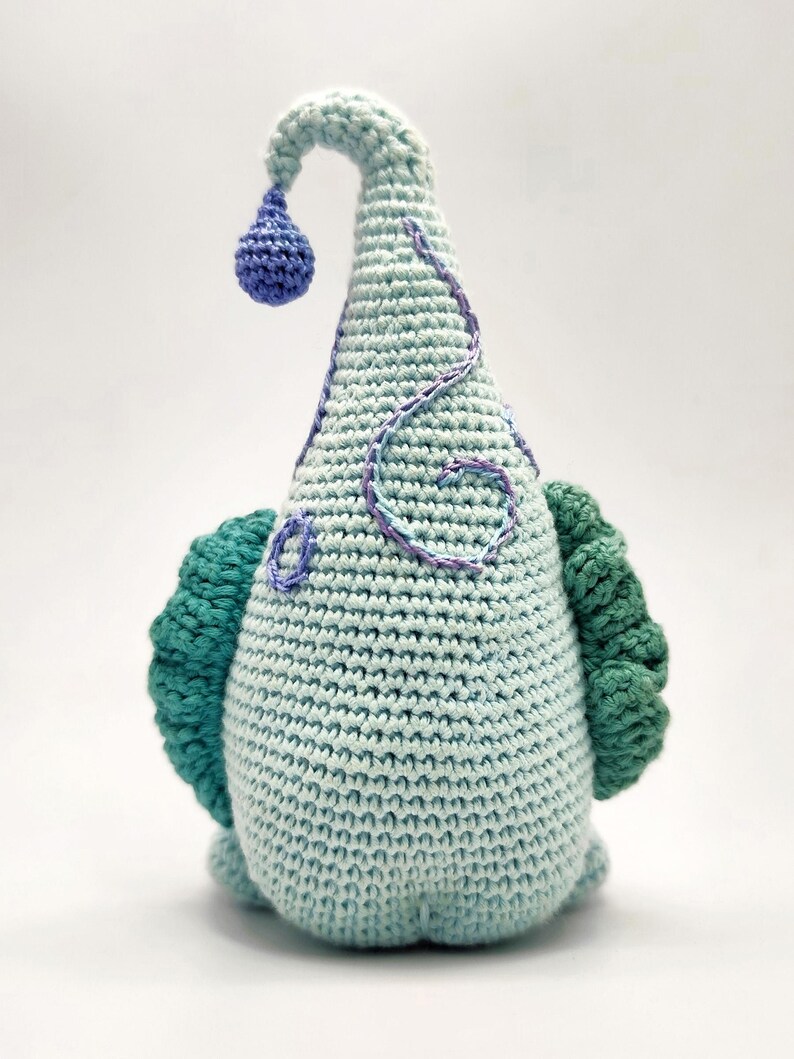 Water Sprite Crochet Pattern: Amigurumi Sea Animal Toy (PDF Tutorial ...