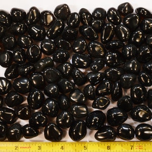 Tumbled Apache Tears 3/4 Inch Set of 4 Polished Rock Minerals Root ...