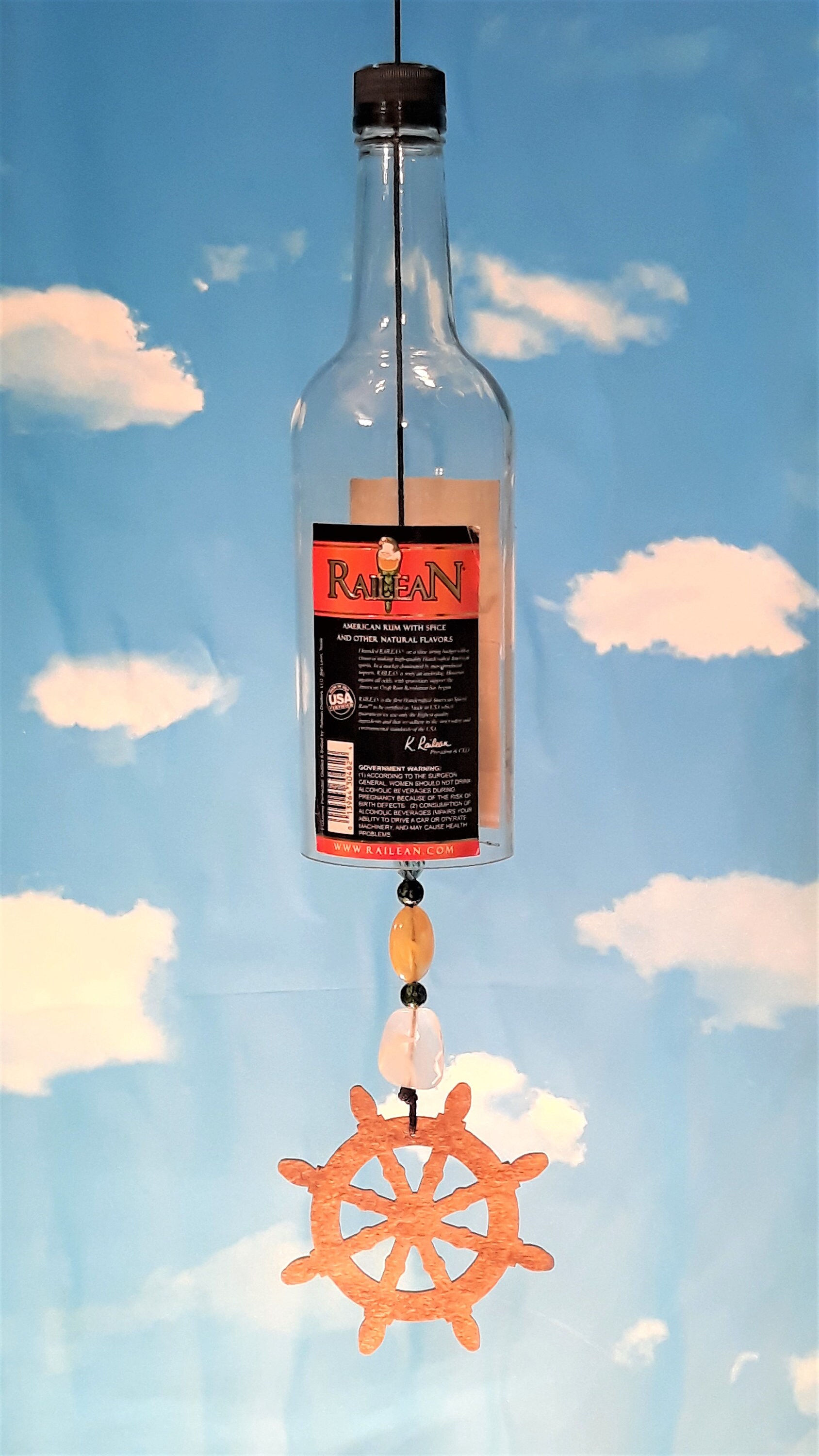 Railean's Spiced Rum Pirate Wind Chime-pirate Décor,pirate, Pirate ...