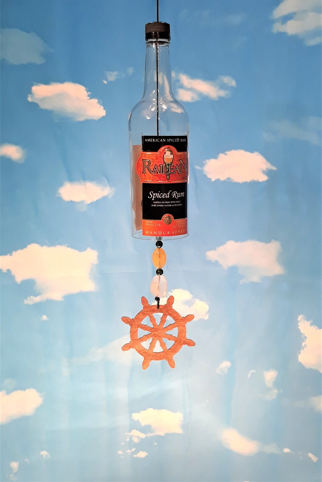 Railean's Spiced Rum Pirate Wind Chime-pirate Décor,pirate, Pirate ...