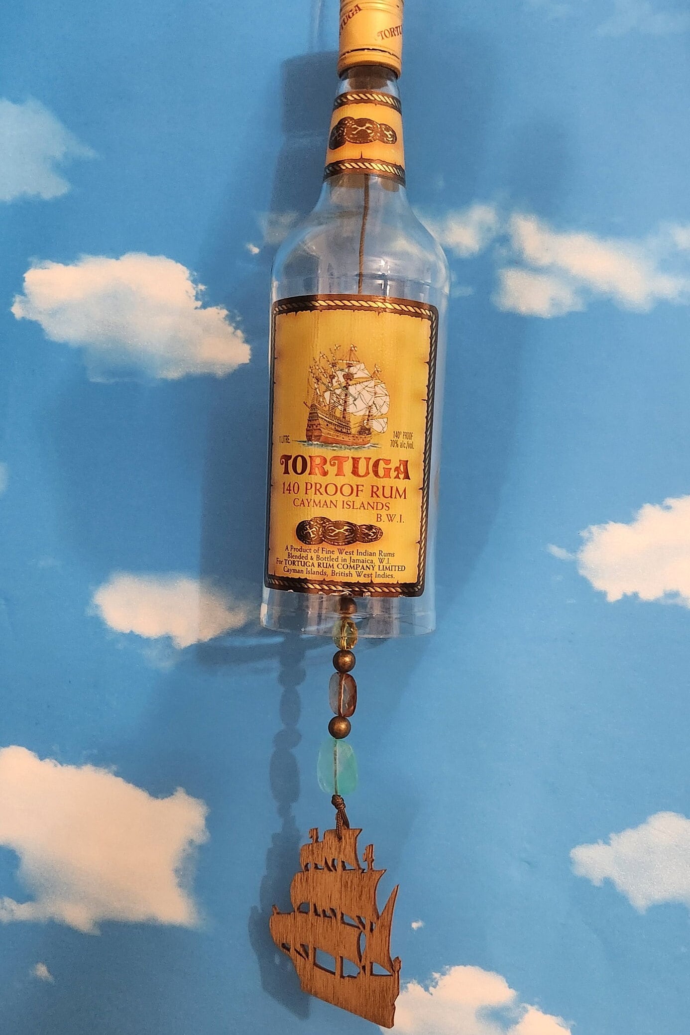 Tortuga Rum Wind Chime-pirate Décor,pirate,pirate Wind Chime,pirate ...