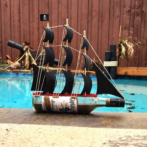 Captain Morgan Pirate Ship - Pirate Décor,pirate, Pirate Ship,pirate ...