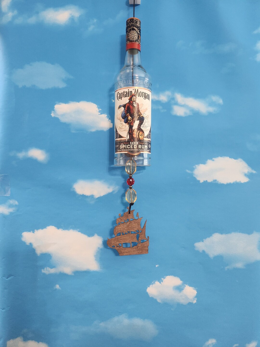 Captain Morgan Pirate Wind Chime-piratepirate Decorpirate - Etsy