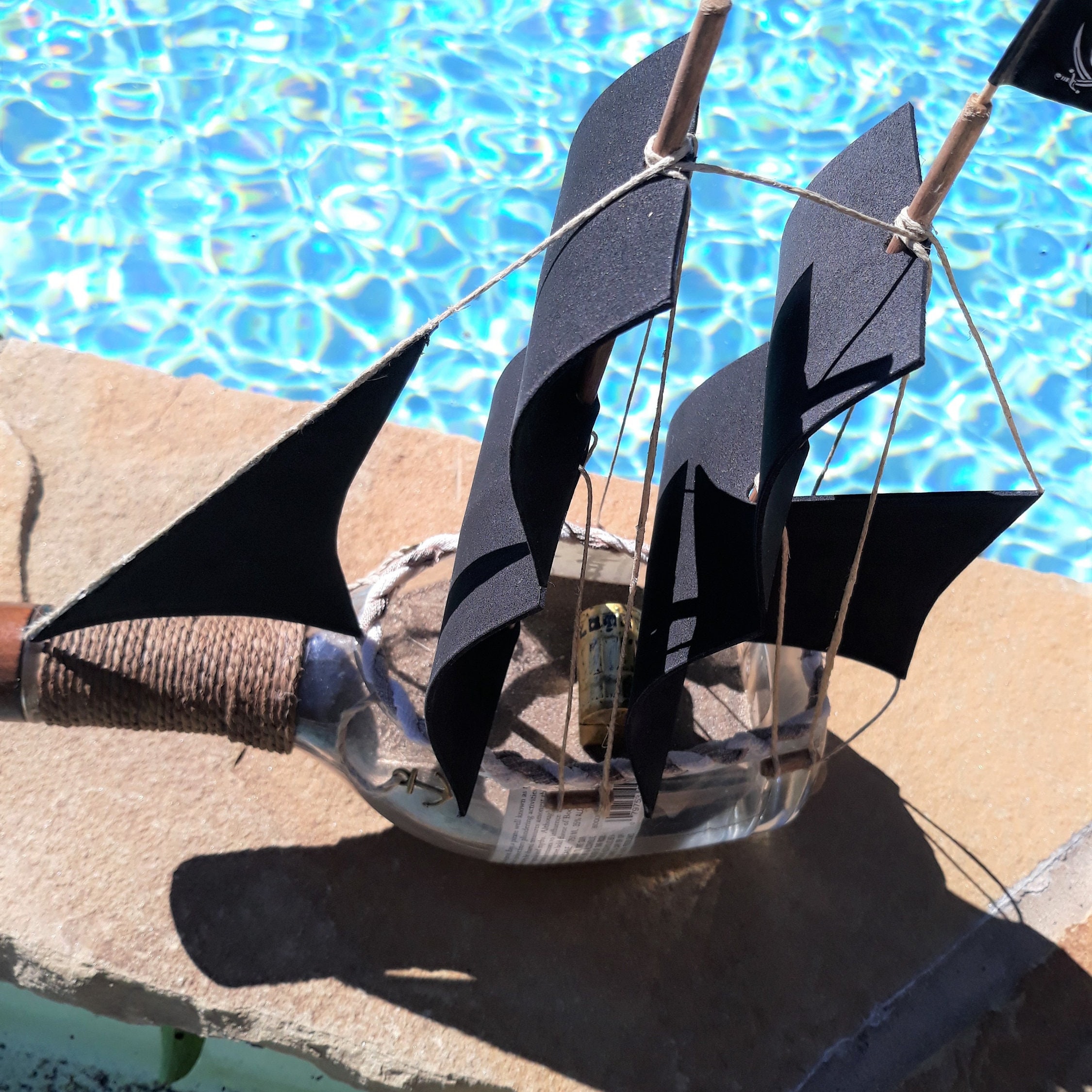 Boqueron Rum Pirate Ship-pirate Décorpiratepirate - Etsy