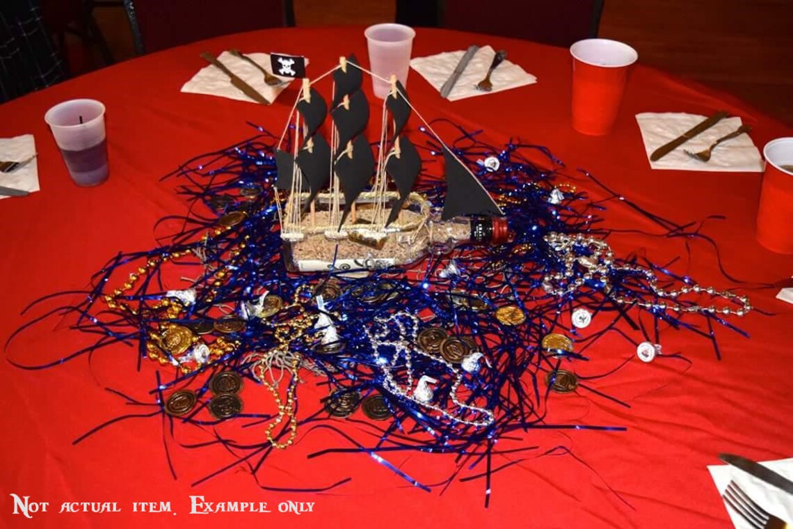 Boqueron Rum Pirate Ship-pirate Décorpiratepirate - Etsy