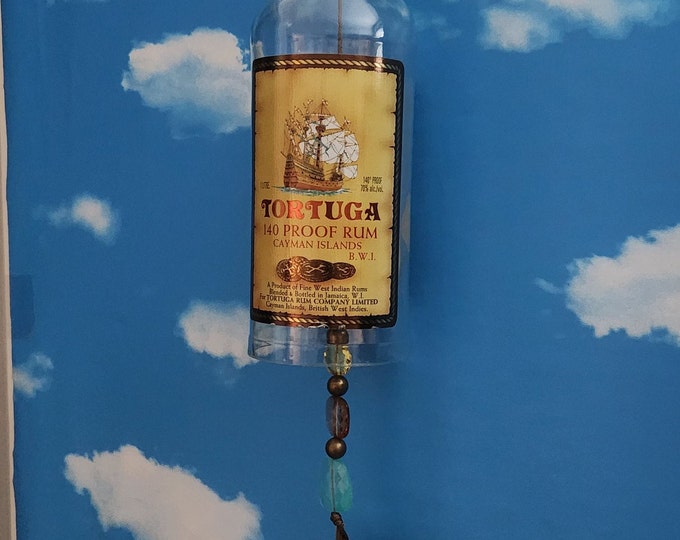 Tortuga Rum Wind Chime-pirate Décor,pirate,pirate Wind Chime,pirate ...