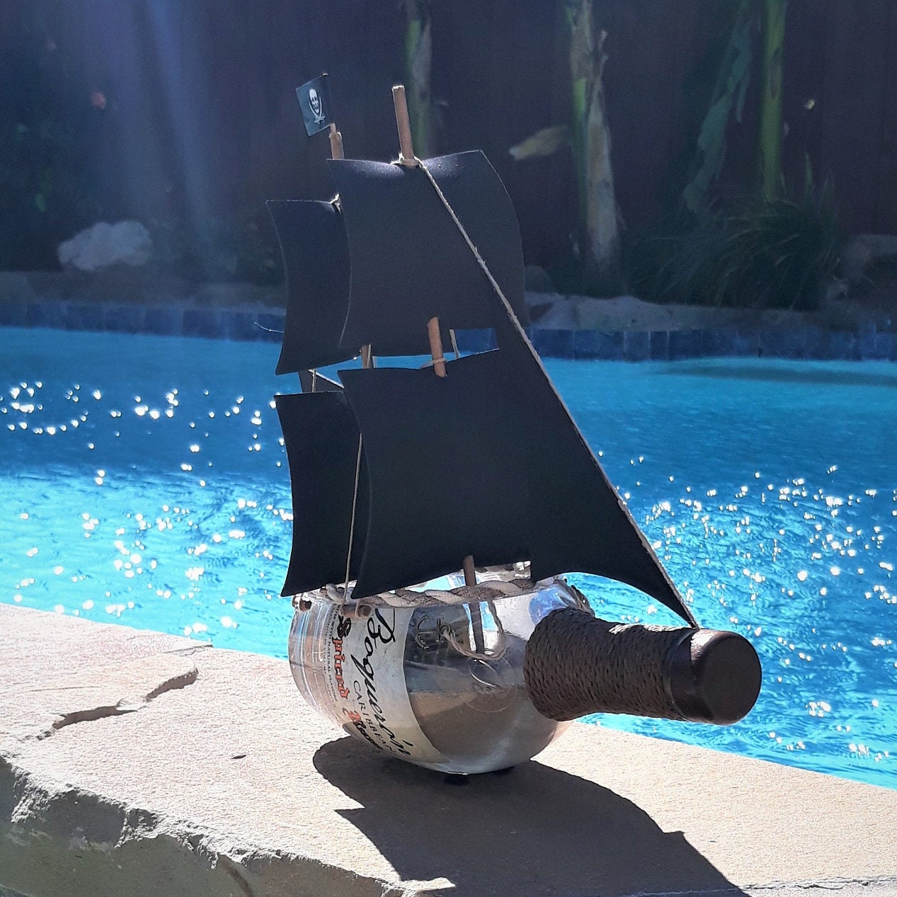 Boqueron Rum Pirate Ship-pirate Décorpiratepirate - Etsy