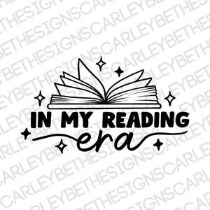 In My Reading Era Png | Digital Download | Bookish Png - Etsy