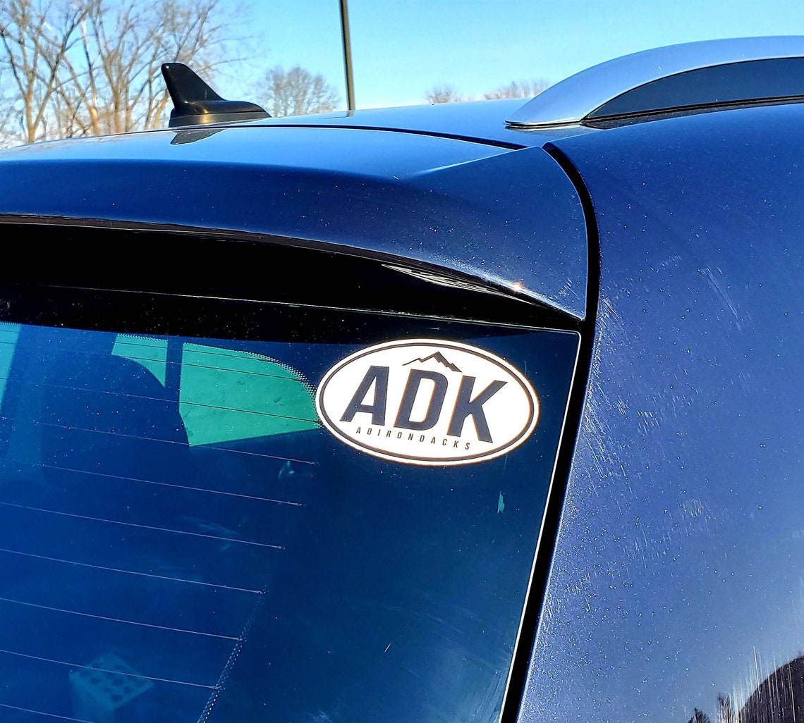 ADK Sticker Free Shipping / Adirondacks Sticker / ADK | Etsy