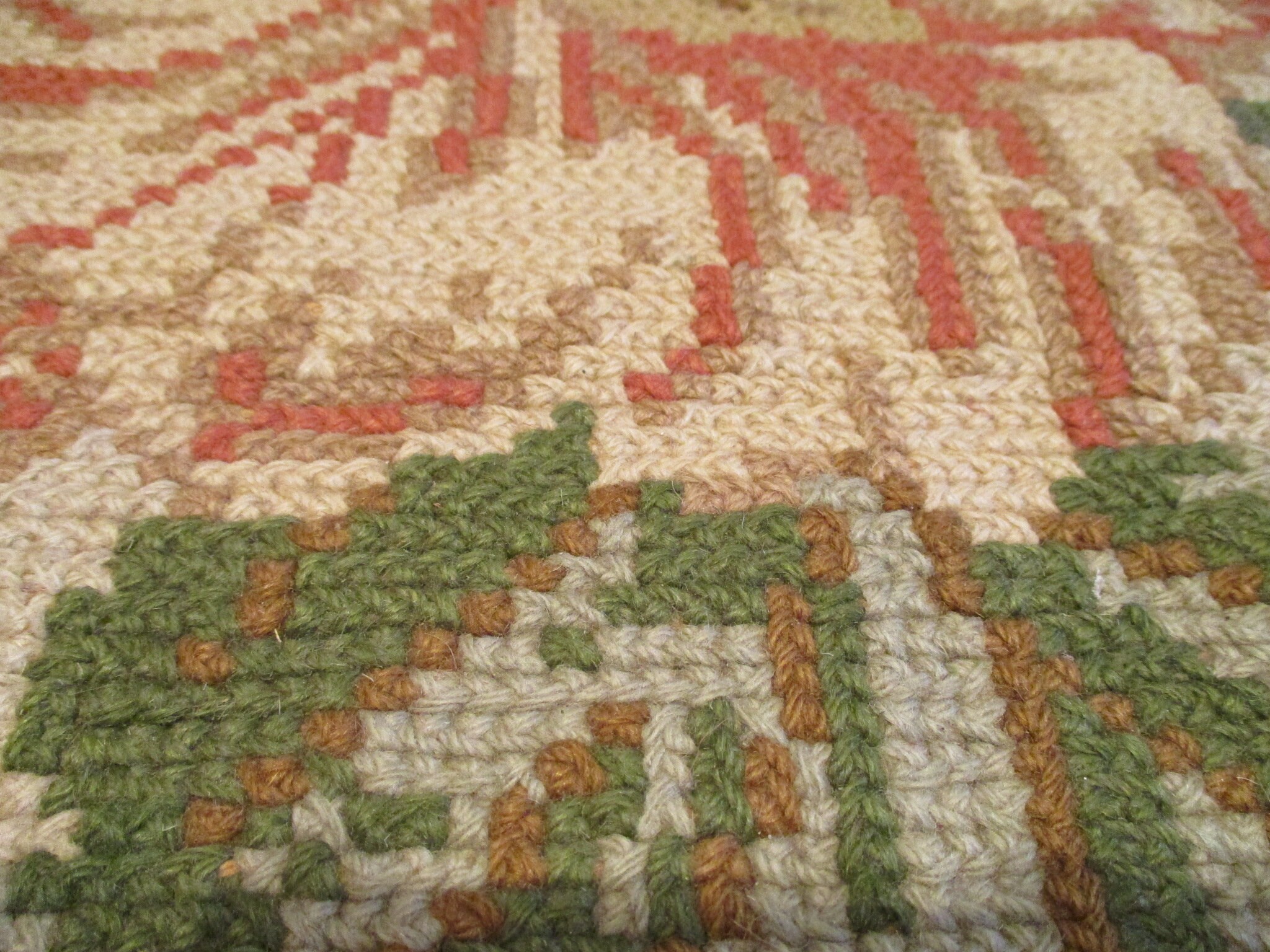 European Chain Stitch Carpet 11’6” X 12’0” - Etsy