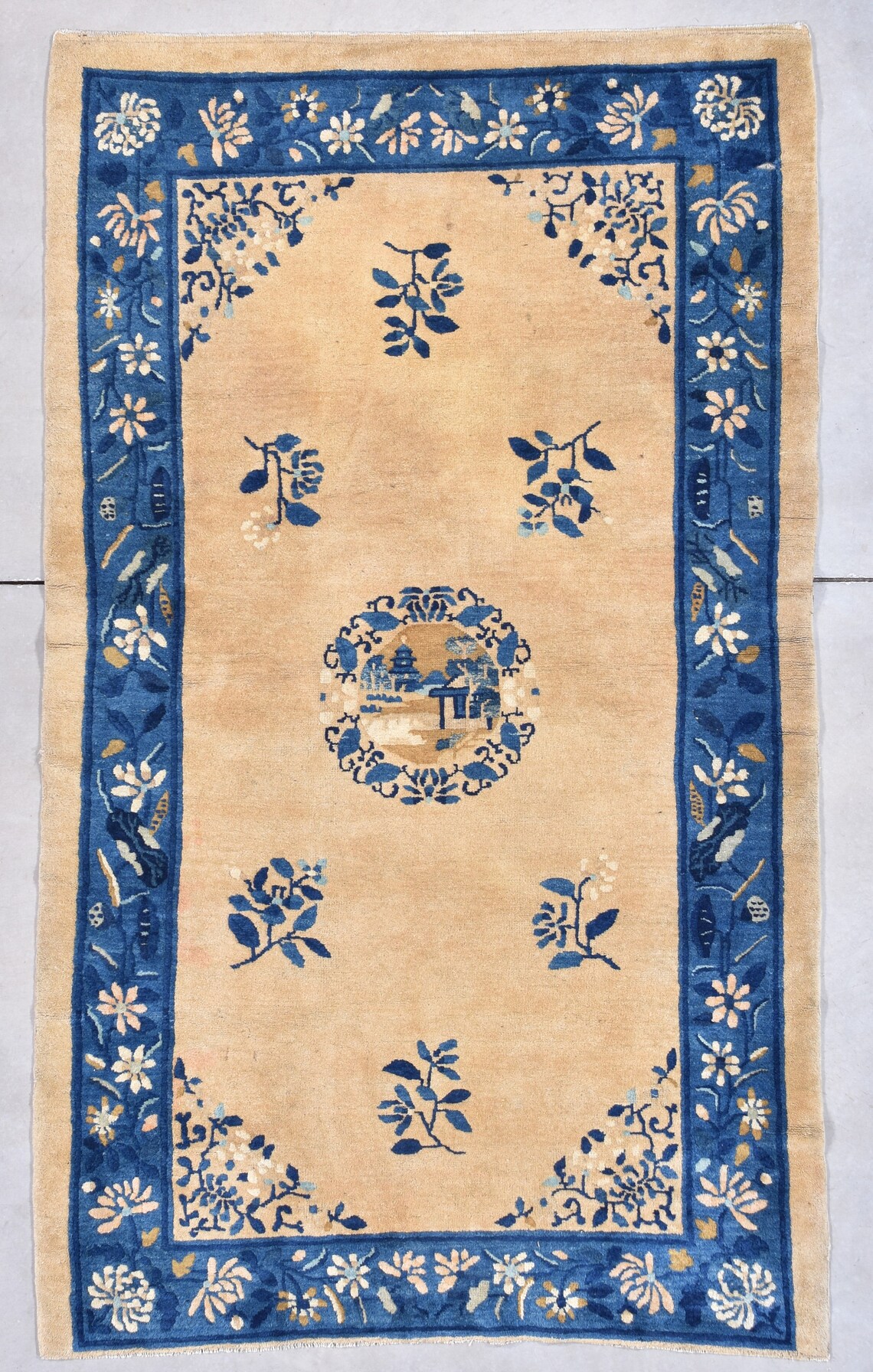 Antique Peking Chinese Rug 4’0” X 6’9” 7935 - Etsy
