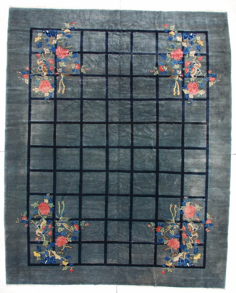 Antique Peking Chinese Oriental Carpet Rug 93 X 117 6111 - Etsy