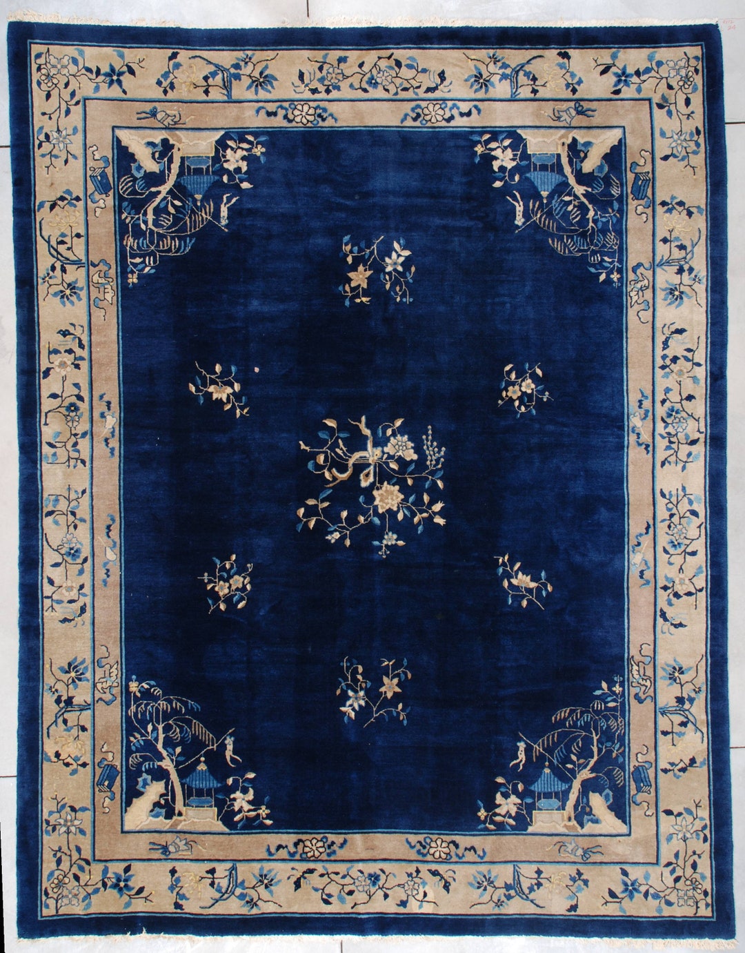 9’2″ X 11’8″ Antique Peking Chinese Oriental Rug #7467 - Etsy