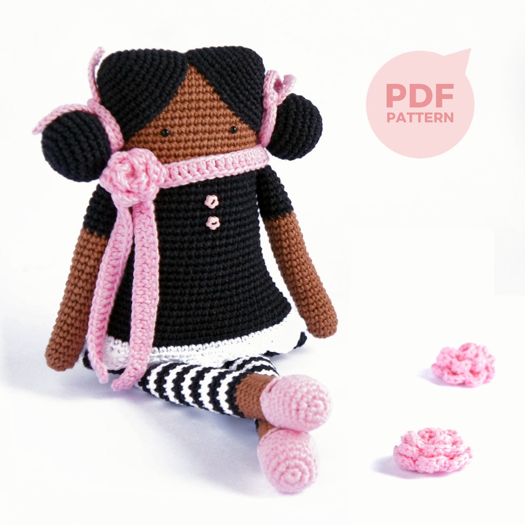 Maria the Square Doll Crochet Amigurumi Pattern by Maria Handmade ...