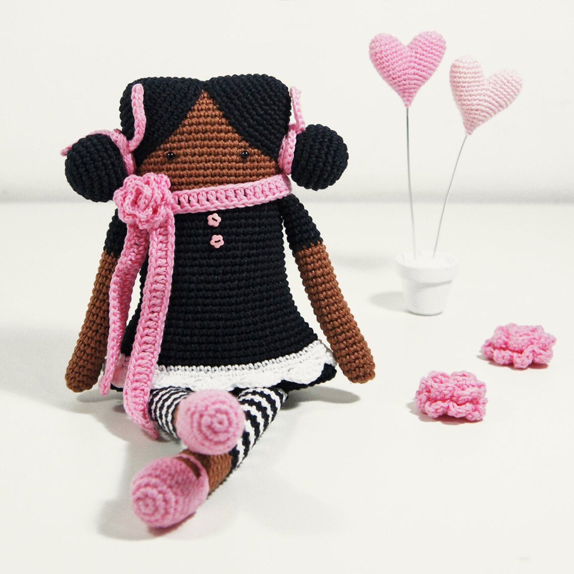 Maria the Square Doll Crochet Amigurumi Pattern by Maria - Etsy