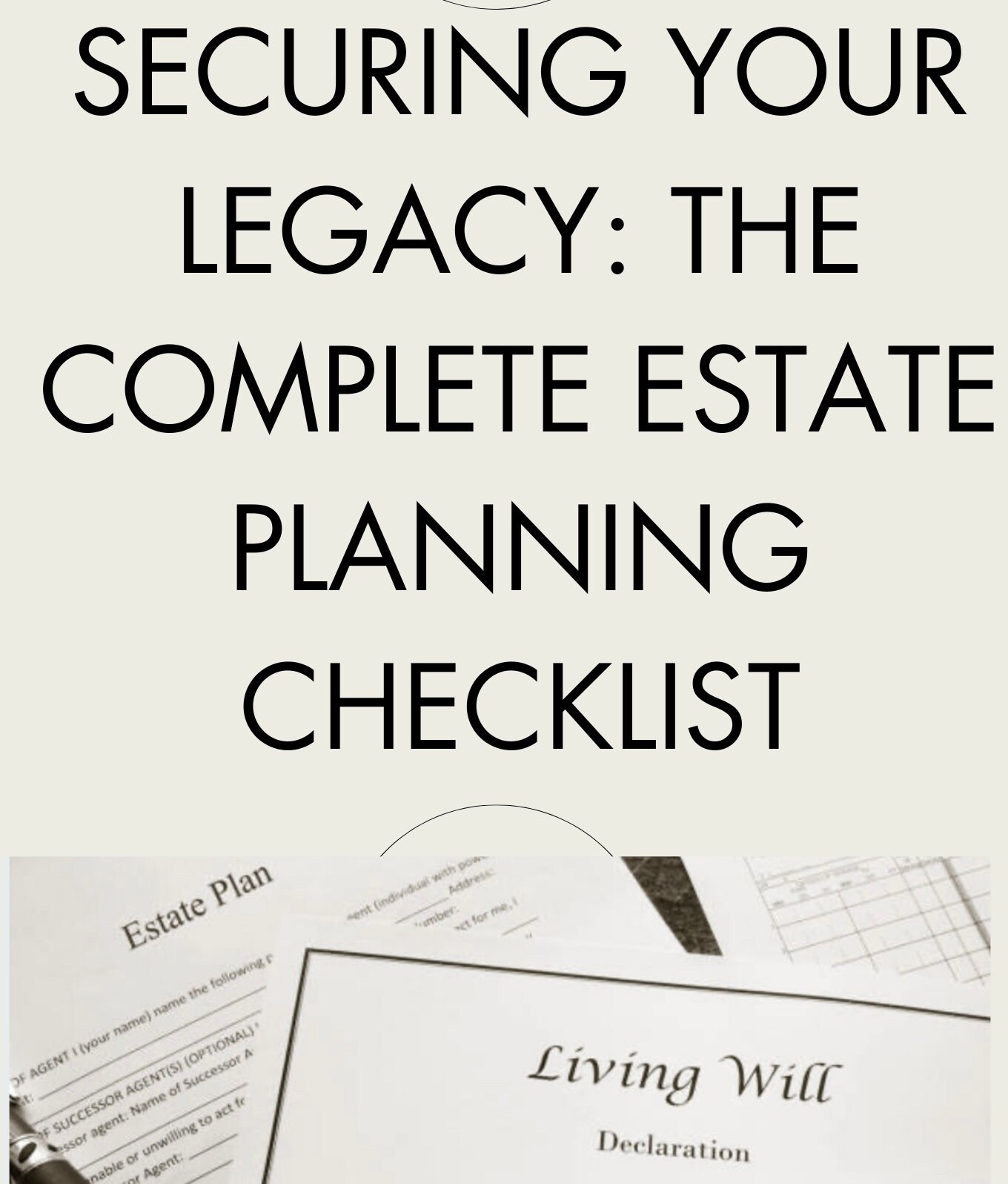 Securing Your Legacy: the Complete Estate Planning Checklist - Etsy