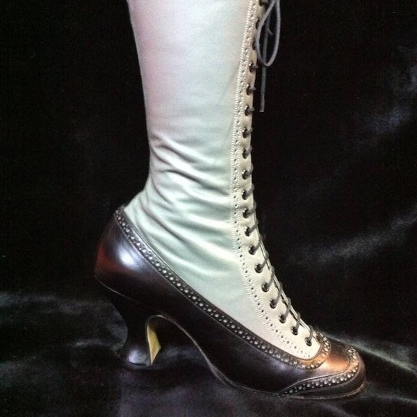 Victorian Button Boots - Etsy