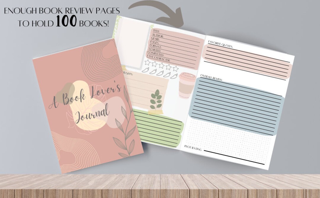 A Book Lover's Journal - Etsy