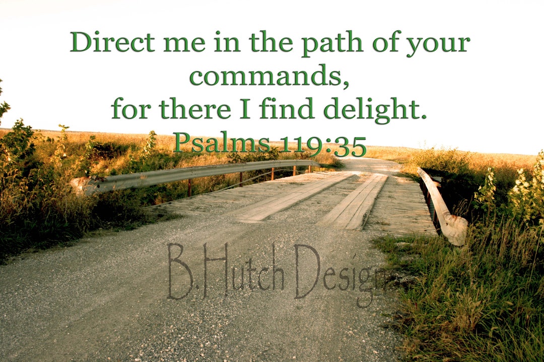 Country Road Bridge, Bible Verse, Digital Downloads, Nature Photography ...