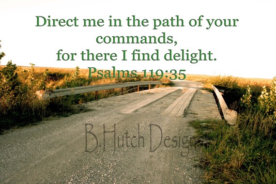 Country Road Bridge Bible Verse Digital Downloads Nature - Etsy