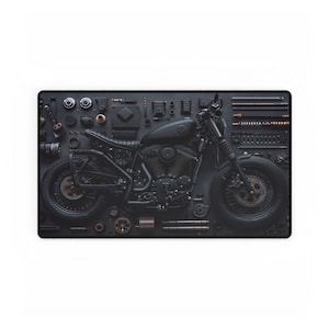 Custom Motorcycle Part Xxl Mouse Pad, Gifts for Motorbike Lovers, Bike ...