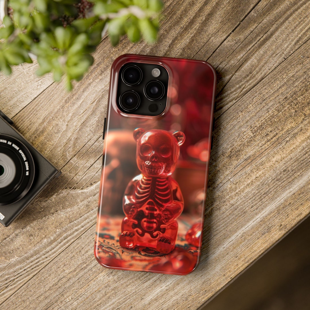 Gummy Bear Skeleton Bizarre Phone Case | Custom Phone Cover ...