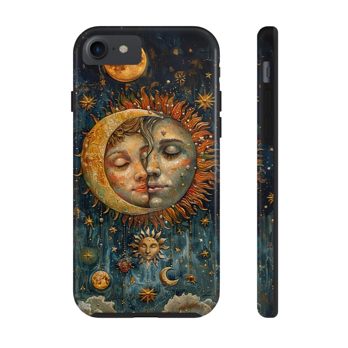 Celestial Sun Moon Star Phone Case, Space Lovers Gift, iPhone Samsung ...