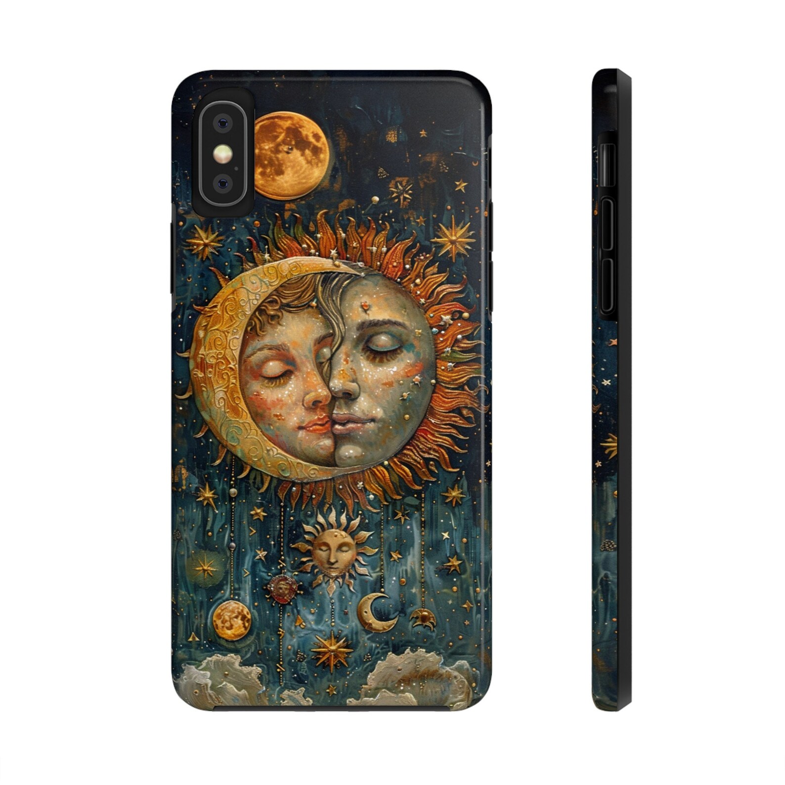 Celestial Sun Moon Star Phone Case, Space Lovers Gift, iPhone Samsung ...