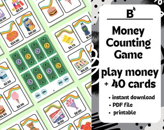 Counting Money Worksheet - Etsy