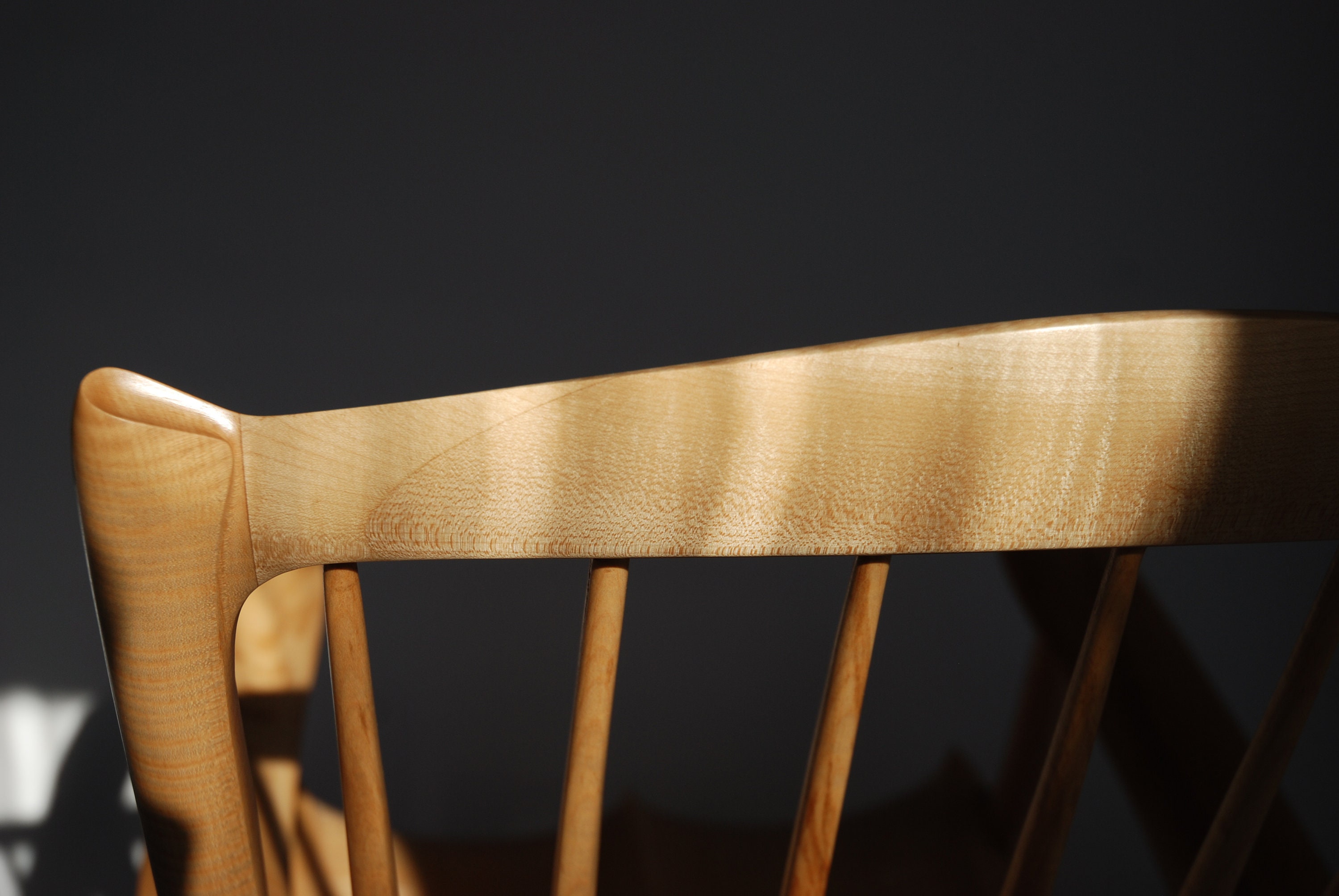 Rocking Chair Inspired by Sam Maloof / Wooden Furniture / Handcrafted ...