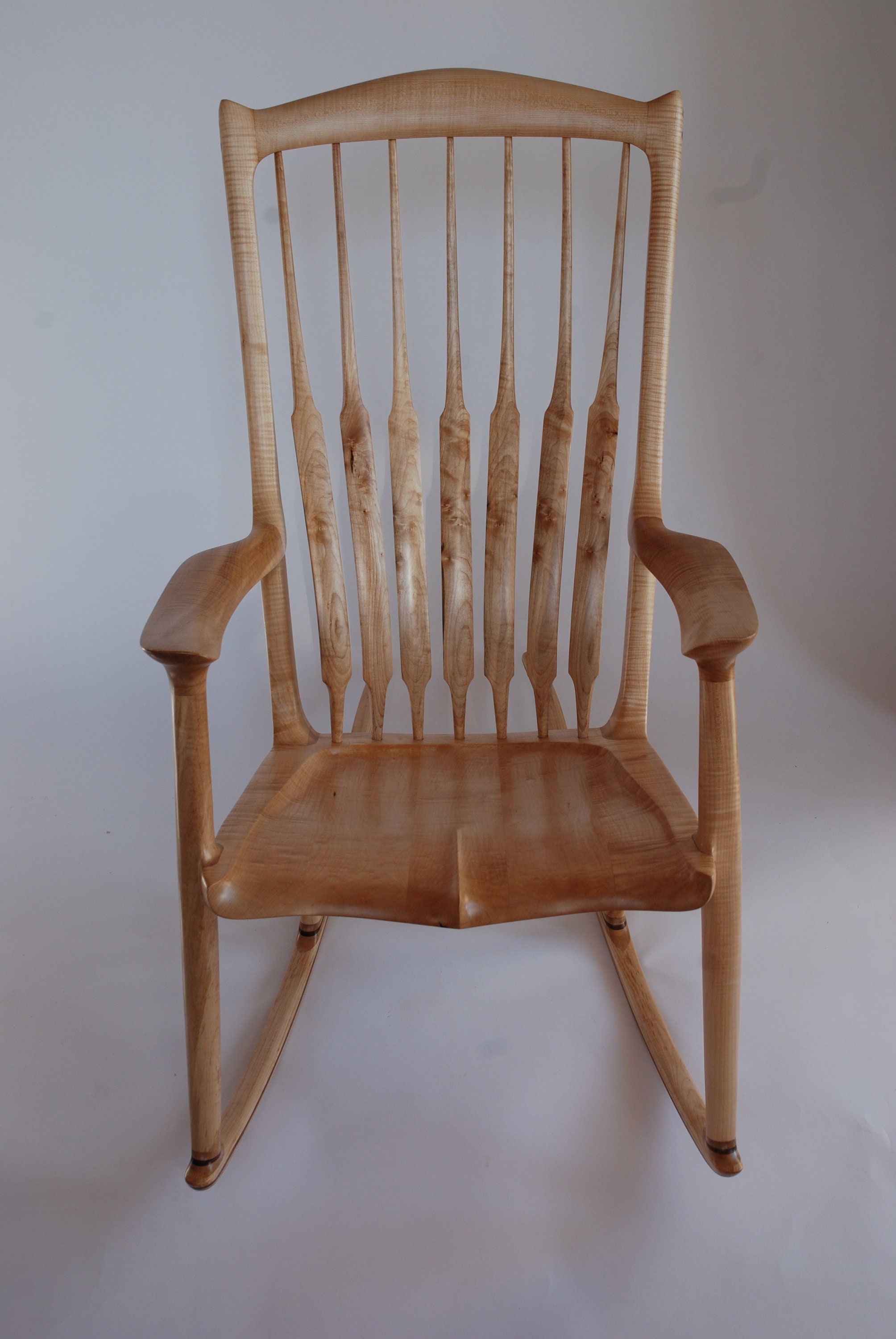 Rocking Chair Inspired by Sam Maloof / Wooden Furniture / Handcrafted ...
