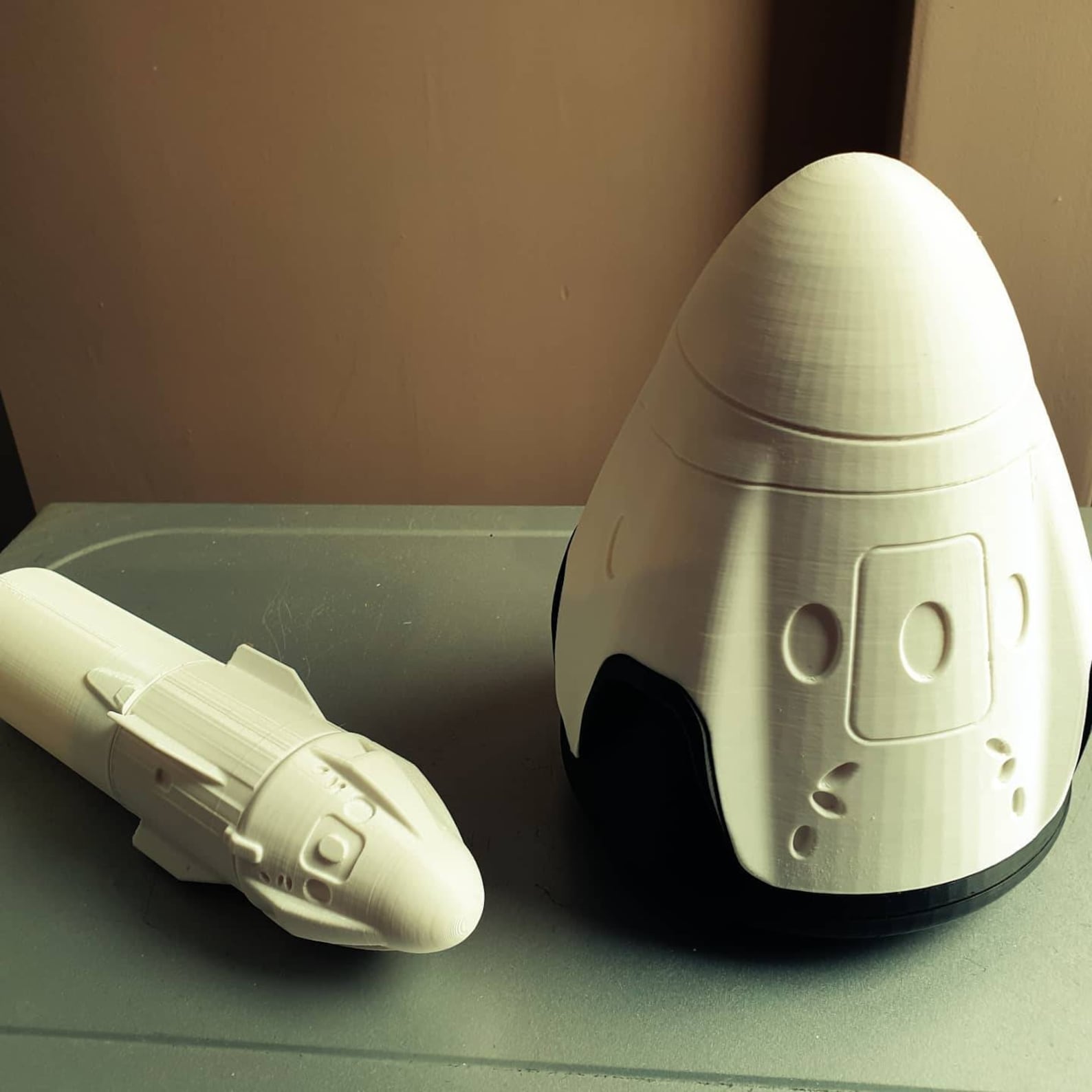 Spacex Falcon 9 Crew Dragon Capsule Decals - Labels Included. Fast ...