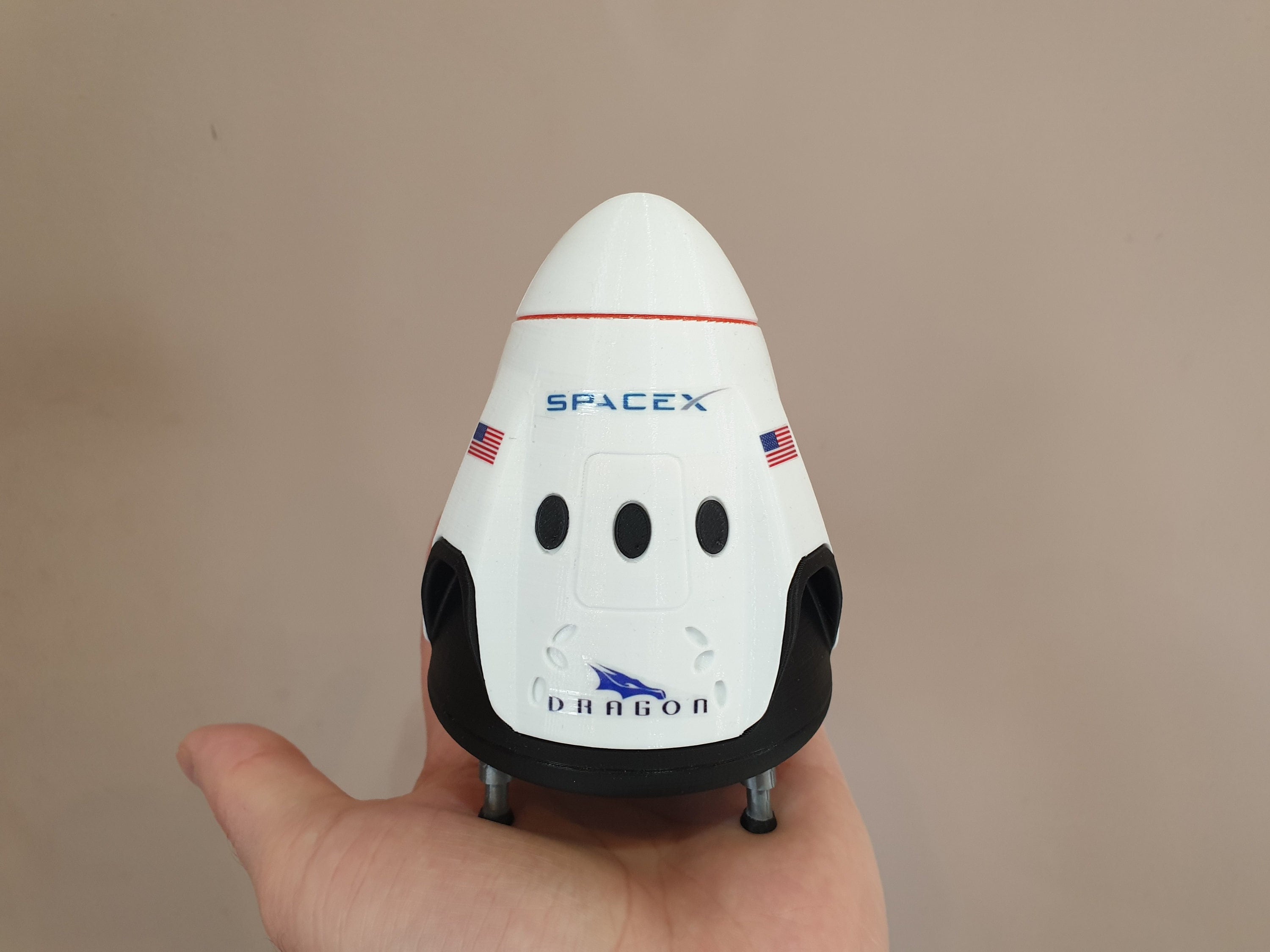 Spacex Axiom-1 Crew Dragon Capsule Model KIT Replica UK - Etsy