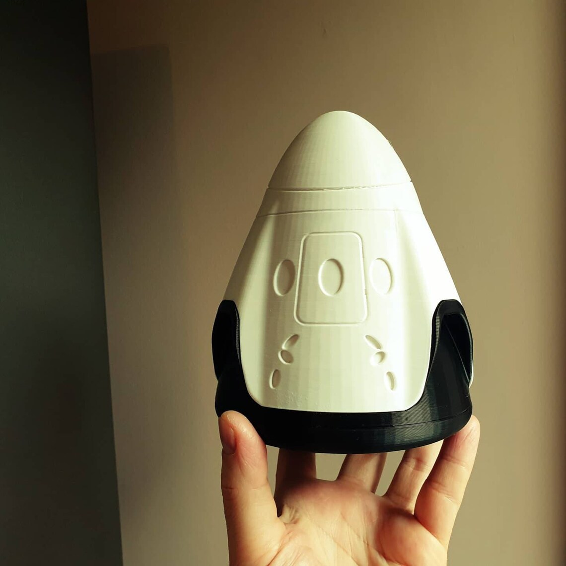Spacex Falcon 9 Crew Dragon Capsule Decals - Labels Included. Fast ...