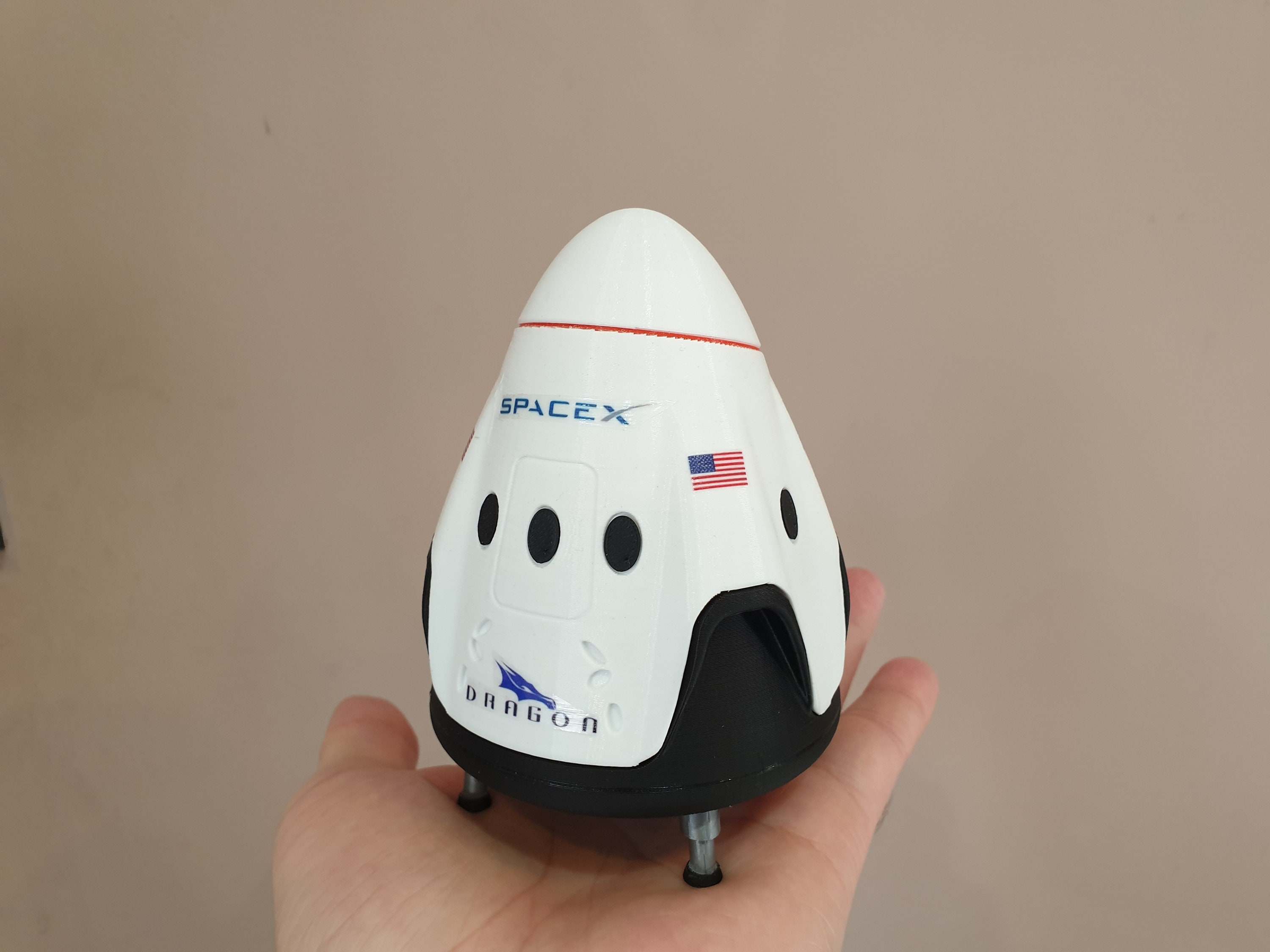 Spacex Axiom-1 Crew Dragon Capsule Model KIT Replica UK - Etsy