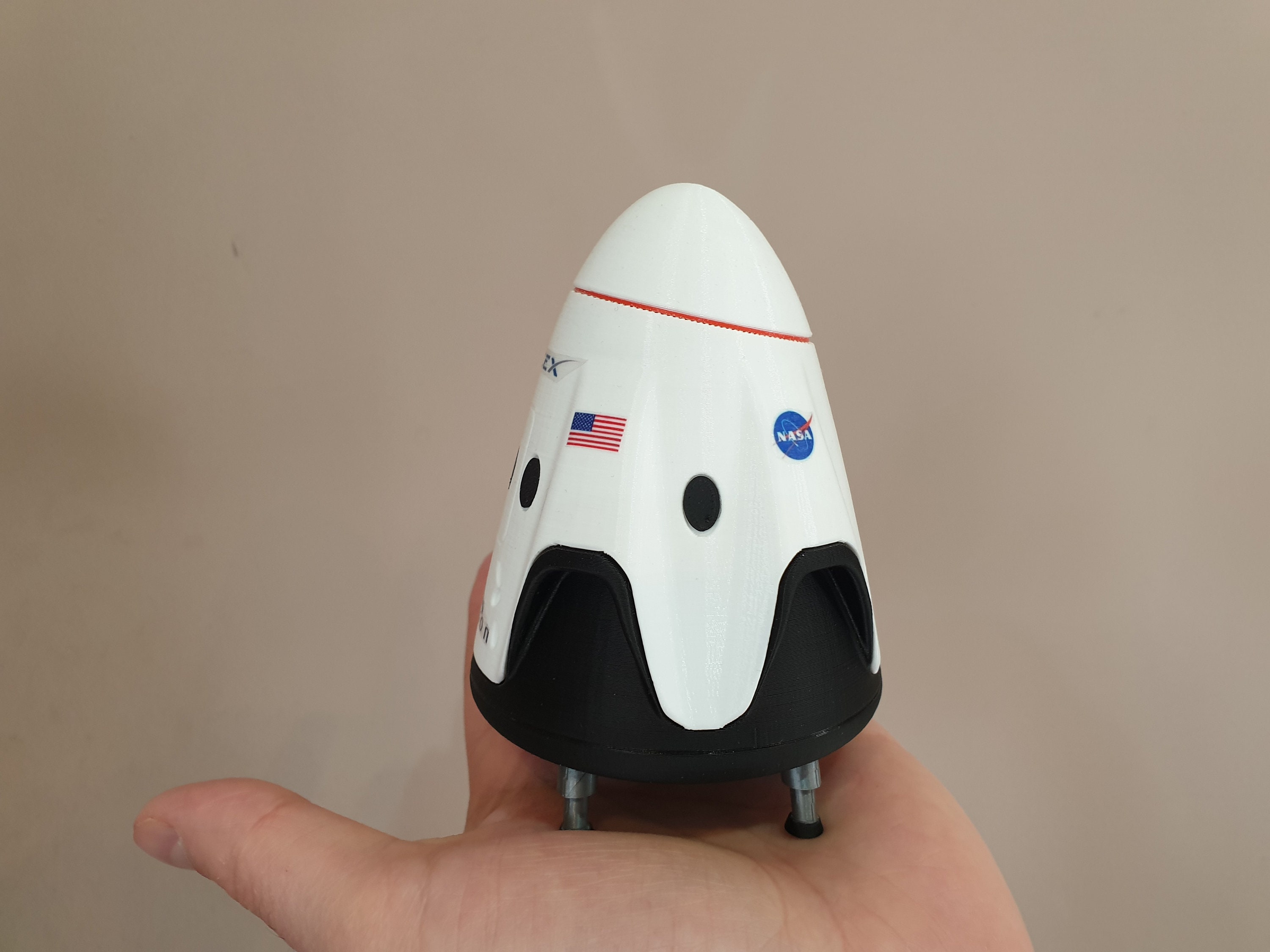 Spacex Axiom-1 Crew Dragon Capsule Model - Replica - UK Seller - Fast ...